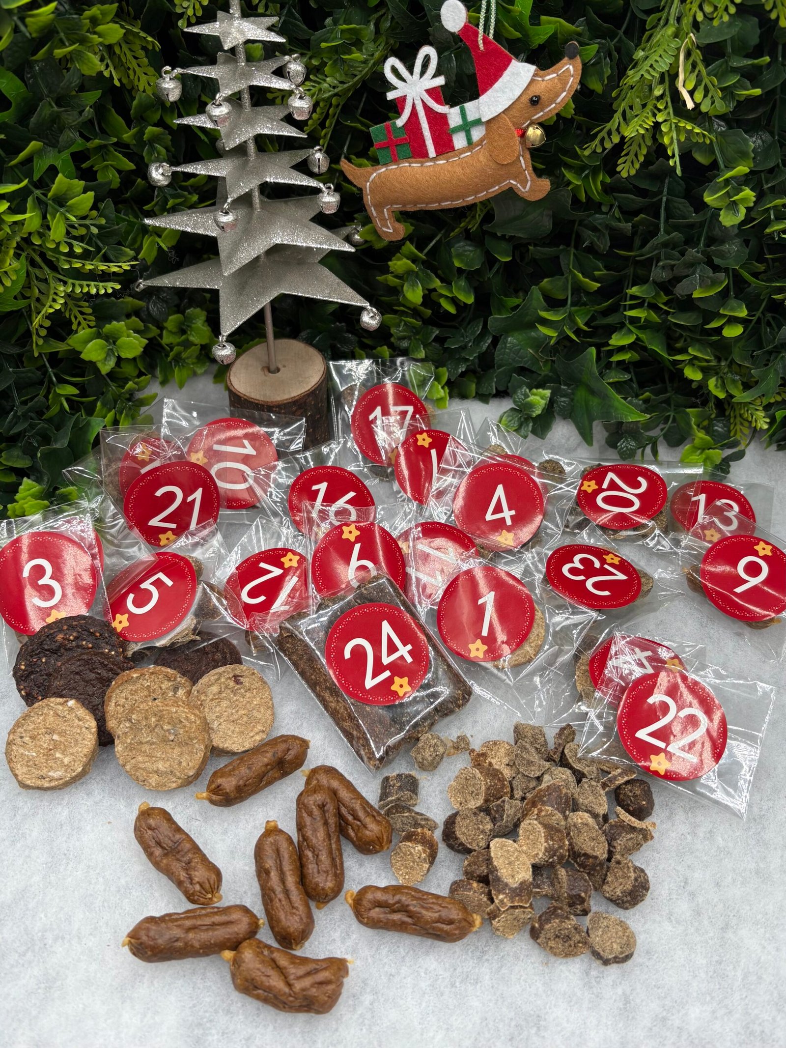 Christmas Advent Calendar Refill - The Happy Hot Dog Hotel